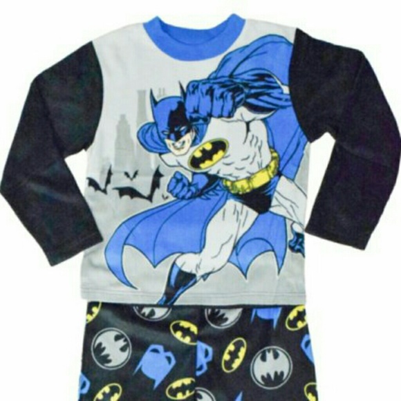 Warner Bros. | Pajamas | Batman 3 Piece Robe And Pj Set | Poshmark